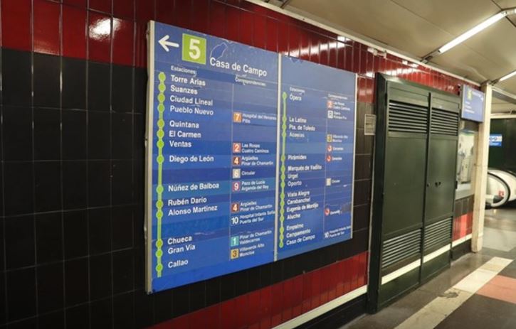 La línea 5 de Metro abre este domingo después de dos meses de obras ...