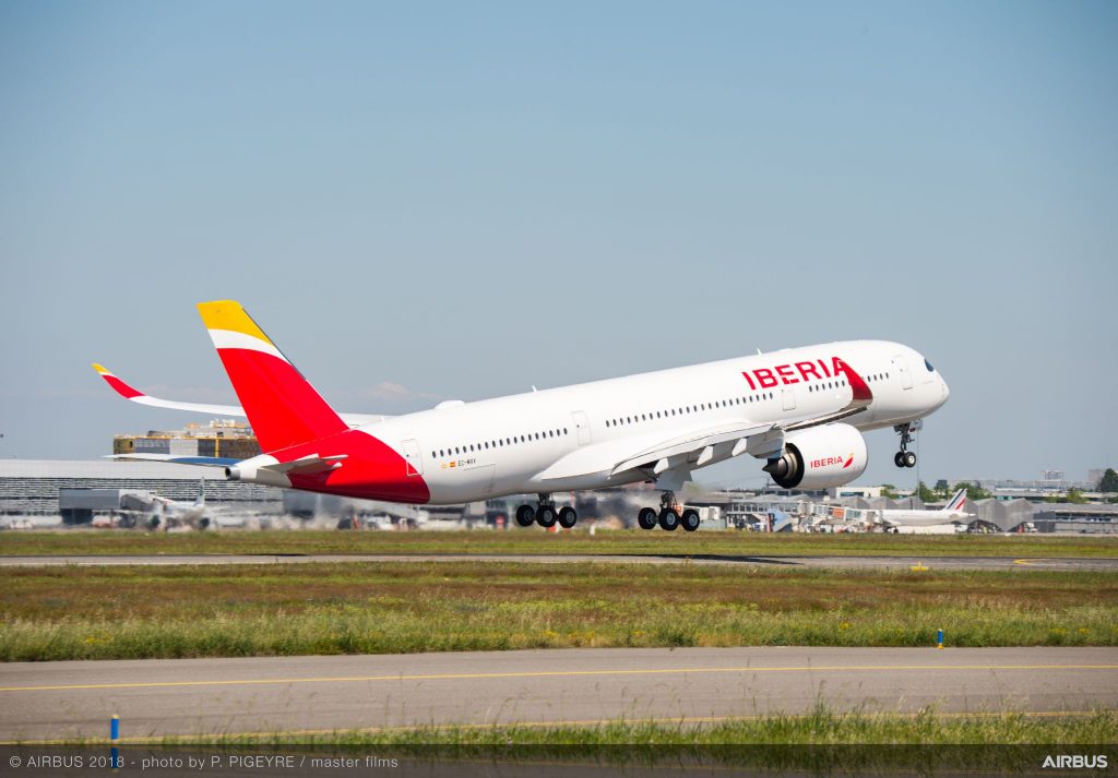 Iberia estrena en agosto el A350-900, el avión más avanzado del ...