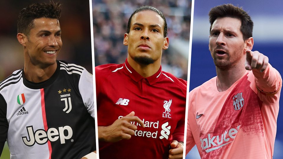 Messi, Cristiano y Van Dijk, candidatos a Jugador del Año en la UEFA ...
