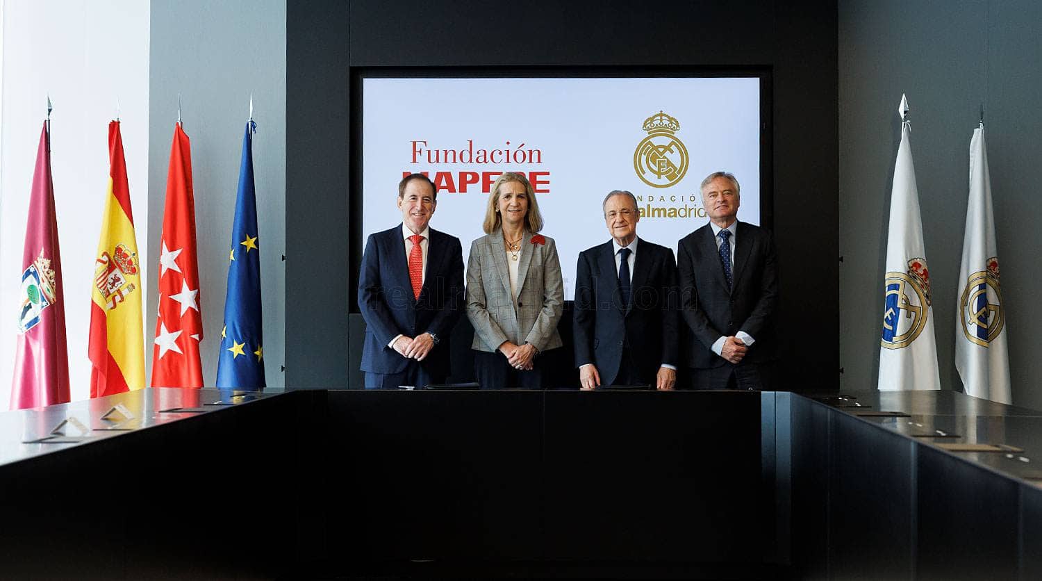 Las fundaciones de Mapfre y Real Madrid renuevan su alianza ...